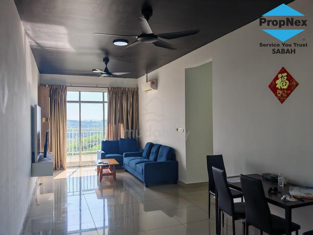 Service Residence for Rent, 3 Bedroom, 1007 sq.ft, Bukit Bantayan ...