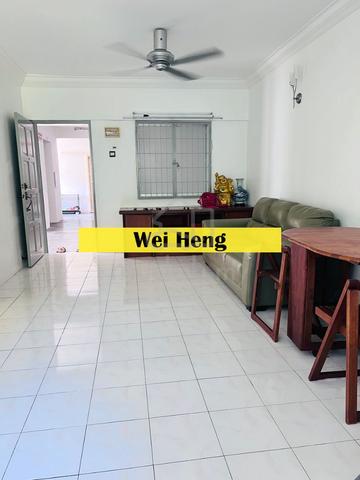 Flat for Rent, 2 Bedroom, 650 sq.ft, Desa Ixora, Ayer Itam, Penang ...