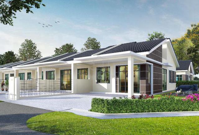 New 1-storey Terraced House for Sale, 3 Bedroom, 1636 sq.ft, Bagan ...