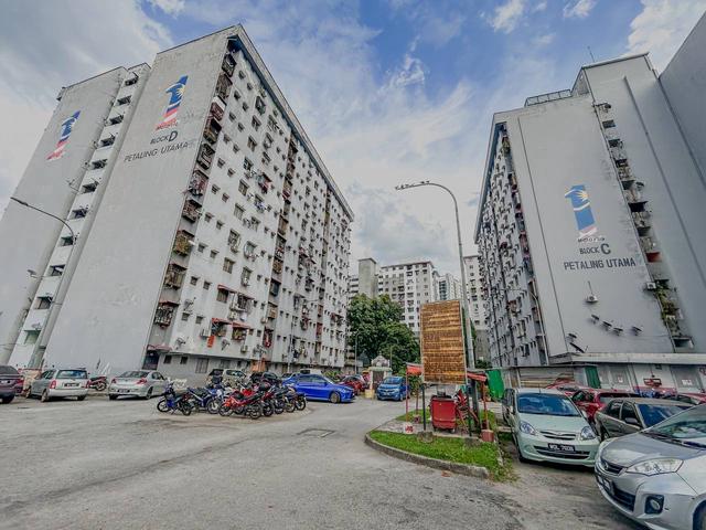 Apartment for Sale, 3 Bedroom, 700 sq.ft, Taman Petaling Utama ...