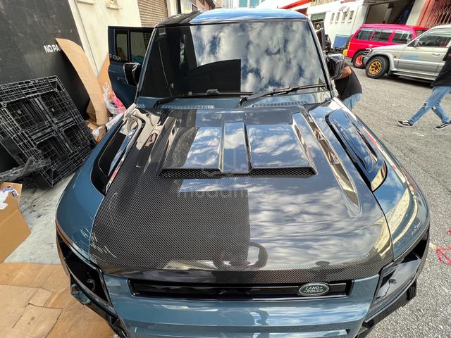 Land Rover Defender Carbon Fiber bonnet D90 bonnet - Car Accessories ...