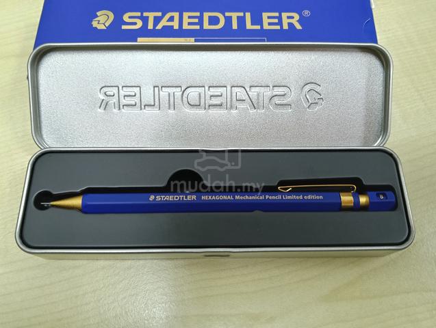 STAEDTLER Hexagonal 0.5mm Mechanical Pencil - Blue - Music/Movies/Books ...