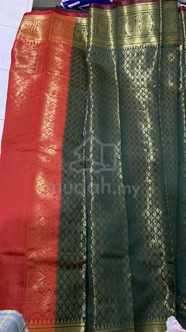 Emerald Green Banaras Saree - Clothes for sale in Masai, Johor