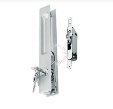 Aluminium glass sliding door lockset J6 (25-32mm) - Furniture ...