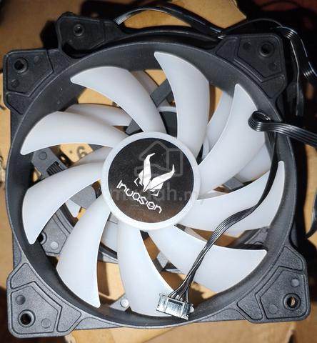 3x argb invasion pc fans (with 4 pin hub) - Computers & Accessories for ...