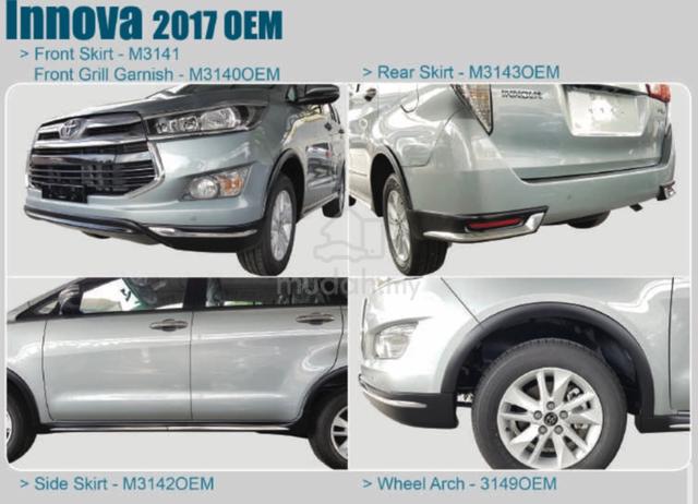 Toyota innova 17-19 RSR bodykit body kit spoiler - Car Accessories ...