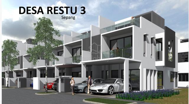 2-storey Terraced House for Sale, 4 Bedroom, 2800 sq.ft, Sepang ...