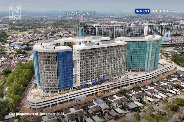 New Condominium for Sale, 3 Bedroom, 1596 sq.ft, Milano Eight, Kuching ...