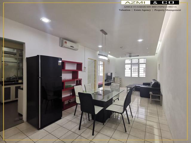 Apartment for Sale, 3 Bedroom, 850 sq.ft, Angkasa Apartment, Kota ...