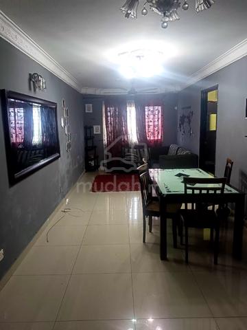 Flat for Sale, 2 Bedroom, 678 sq.ft, Flat Sentul utama, Taman Dato senu ...
