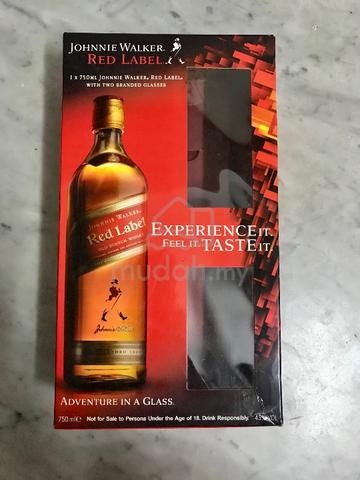 Johnnie Walker Red Label Box (No Contents) - Hobby & Collectibles for ...