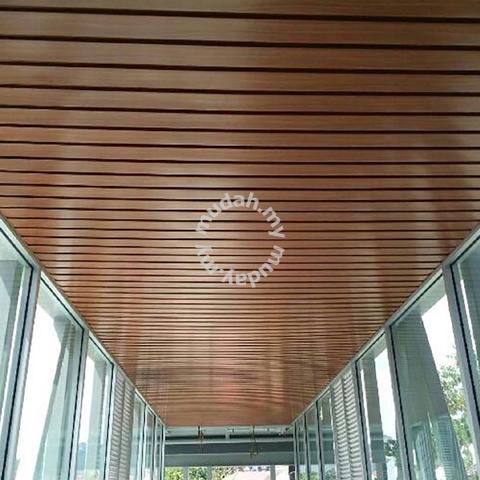 ALUMINIUM STRIP CEILING l pasang siling besi alum - Furniture ...
