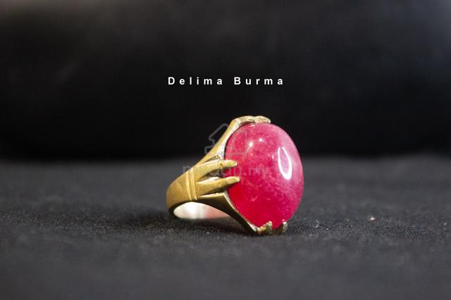 Cincin Suasa Batu Delima Burma - Watches & Fashion Accessories for sale ...