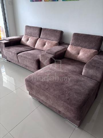 Set Sofa L Shape - Besar - Furniture & Decoration for sale in Putrajaya ...