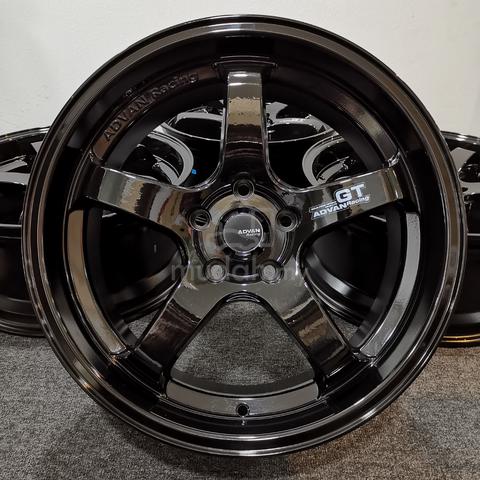 Advan Racing GT 18inch Gloss Black Sport Rim Civic - Car Accessories ...