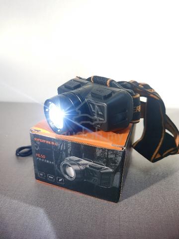 Supfire HL50 LED ZOOM HEAD LAMP - Sports & Outdoors for sale in Kulim, Kedah