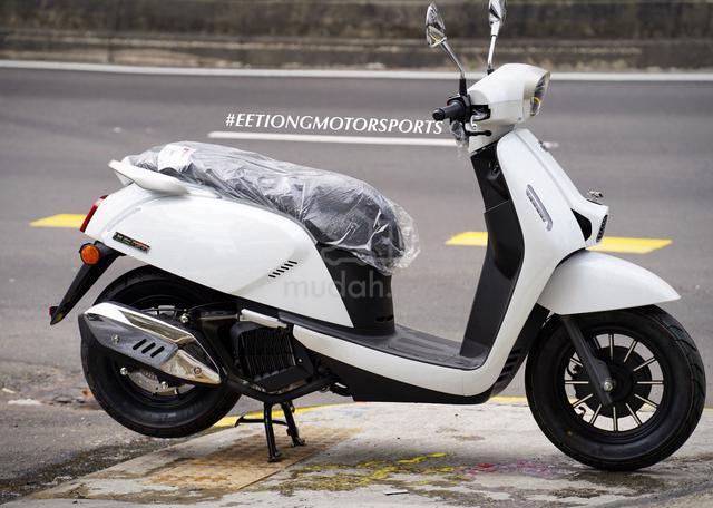 QJMOTOR LTR150 LTR 150 Keyless Scooter Baru VESPA - Motorcycles for ...