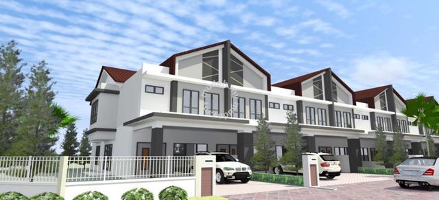 New 2-storey Terraced House for Sale, 4 Bedroom, 1998 sq.ft, Taiping ...