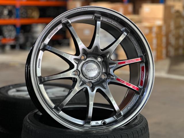 NEW 18 AOW CE28 Silver Rim Honda FK8R FL5R Type R - Car Accessories ...