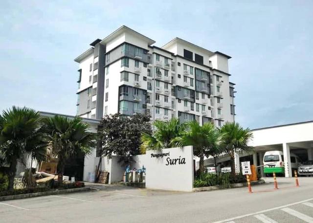 Apartment for Sale, 3 Bedroom, 805 sq.ft, Suria Apartment (Kota ...