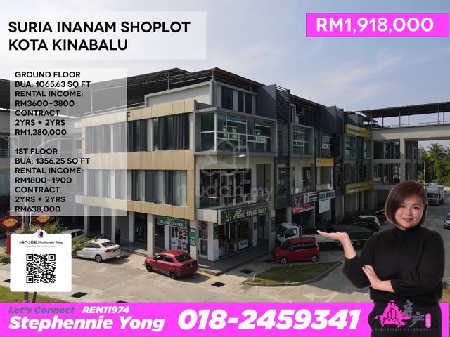 Shop lot for Sale, 2421 sq.ft, Kota Kinabalu, Sabah | Mudah.my