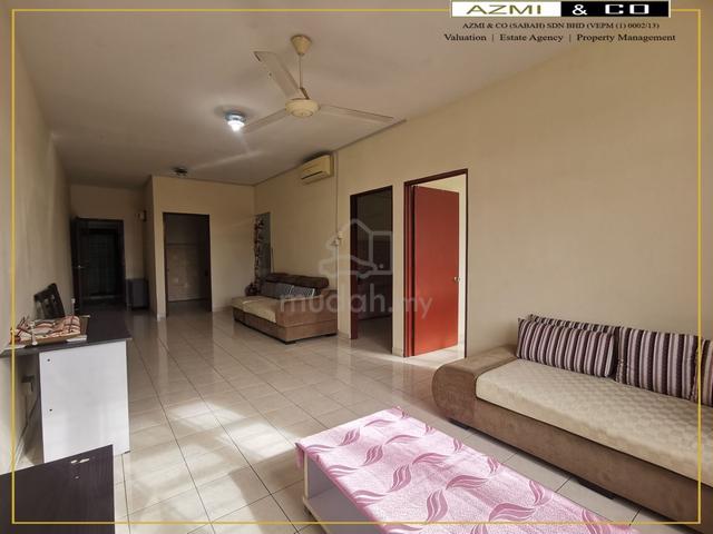 Apartment for Sale, 3 Bedroom, 850 sq.ft, Angkasa Apartment, Kota ...