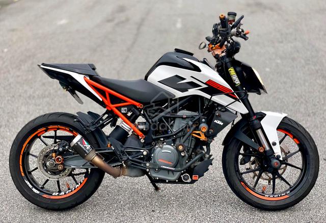 KTM Duke 250 v2 ABS 2021 White siap aksesori - Motorcycles for sale in ...