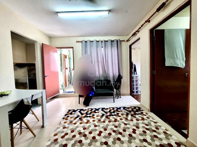 Flat for Sale, 2 Bedroom, 549 sq.ft, Kelumpuk Dahlia, Keramat, Kuala ...