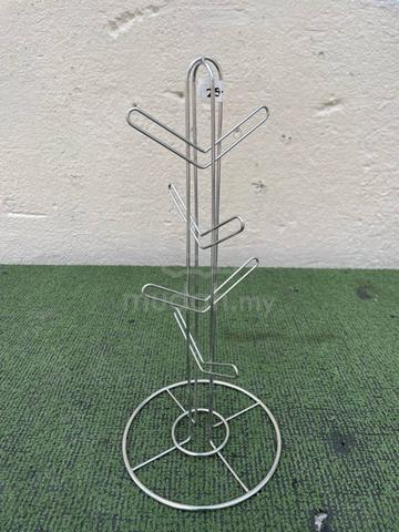 YC33AL Rak Gantung Cawan Mug Holder Rack - Furniture & Decoration for ...