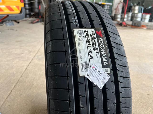 Tayar Baru 235 60 18 Yokohama bluearth AE61 Japan - Car Accessories ...
