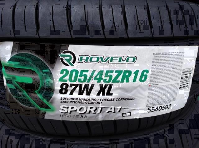 205/45/16 Rovelo Sport A1 Tyre Tayar - Car Accessories & Parts for sale in Klang, Selangor
