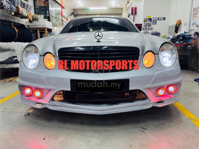 W211 bodykit head tail lamp grill bumper spoiler - Car Accessories ...