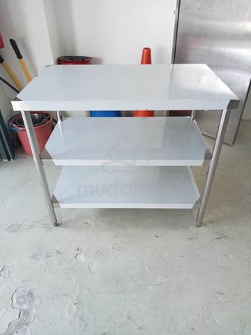 New-S/S 3 Tier Worktable - Professional/Business Equipment for sale in ...