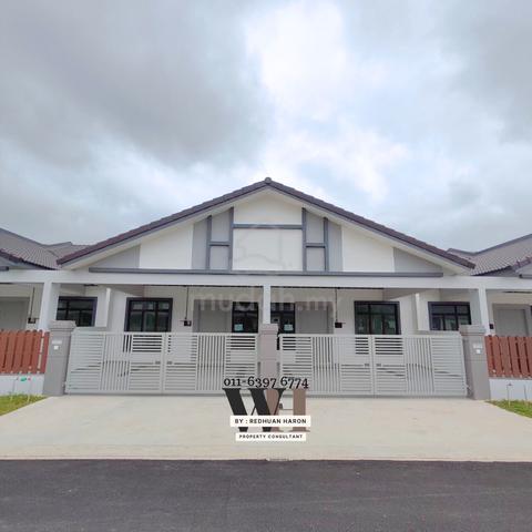 New 1-storey Terraced House for Sale, 4 Bedroom, 1540 sq.ft, Jasin ...