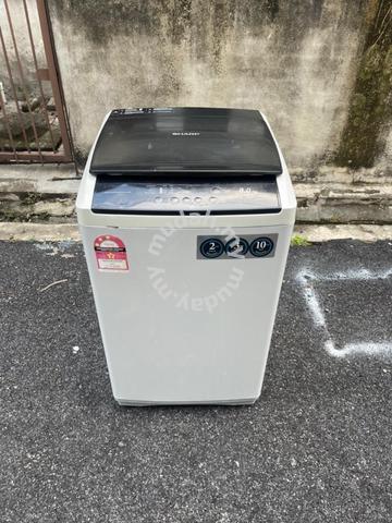 Sharp washer washing machine mesin basuh 8.0kg - Home Appliances ...