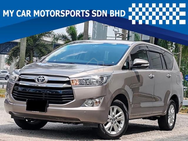 2017 Toyota INNOVA 2.0 G FL P/START 7 ST MPV R.CAM - Cars for sale in ...