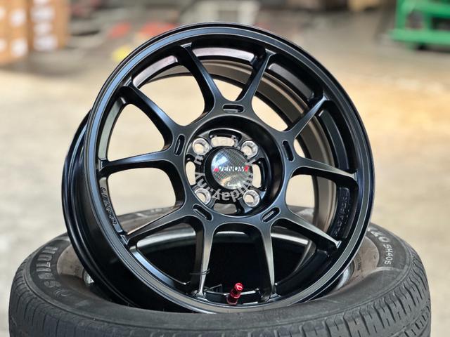 NEW 15 Lenso Venom Rim Axia Bezza Myvi Saga Black - Car Accessories ...