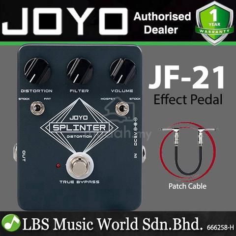 Joyo JF-21 Splinter Distortion True Bypass Pedal f - Music Instruments ...