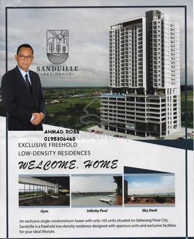 New Condominium for Sale, 3 Bedroom, 850 sq.ft, Sandville Residences ...