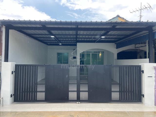 1-storey Terraced House for Sale, 3 Bedroom, 1400 sq.ft, Padang Serai ...