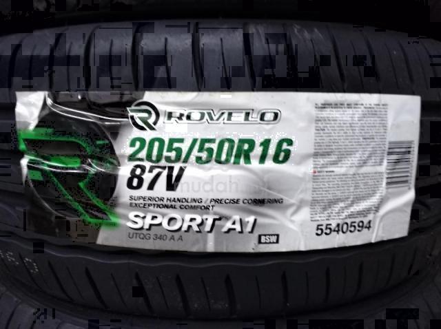 205/50/16 Rovelo Sport A1 Tyre Tayar - Car Accessories & Parts for sale in Klang, Selangor