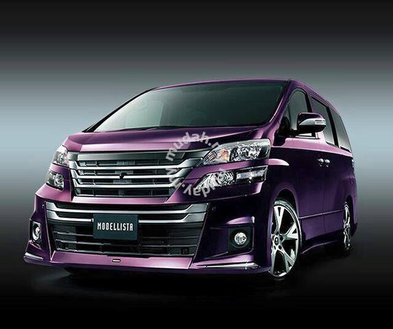 Vellfire 20 modelista aero tourer bumper bodykit - Car Accessories ...
