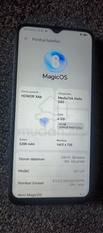 honor x6b 256gb - Mobile Phones & Gadgets for sale in Sungai Buloh ...