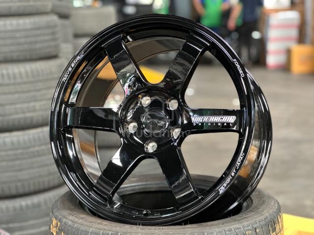 NEW 18 AOW TE37 Rim F30 F10 F32 F12 E90 E92 E46 - Car Accessories ...