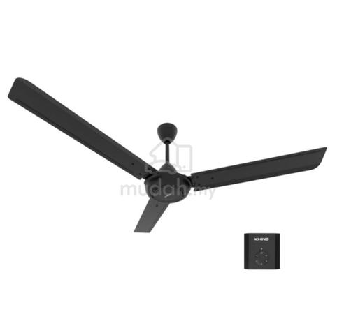 Khind 60“ 3 Blades Ceiling Fan CF618 BLACK - Home Appliances & Kitchen ...