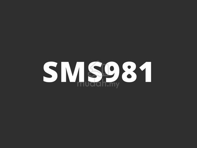 SMS981 - Number Plates for sale in Melaka, Melaka Tengah | Mudah.my