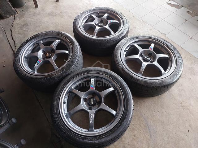 4 Rim 16 inci SSR TYPE-C Siap tayar MYVI ALZA - Car Accessories & Parts ...