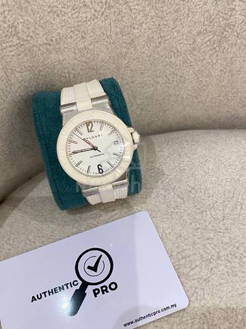 Bvlgari Diagono Lady Snowflake White Dial 35MM Aut - Watches & Fashion ...