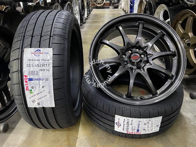 Sport Rim Volk Rays CE28 AOW Cust aloy siap Tyr 17 - Car Accessories ...