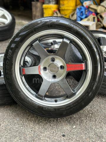 Te37 16 inch sportrim Myvi alza city bezza - Car Accessories & Parts ...